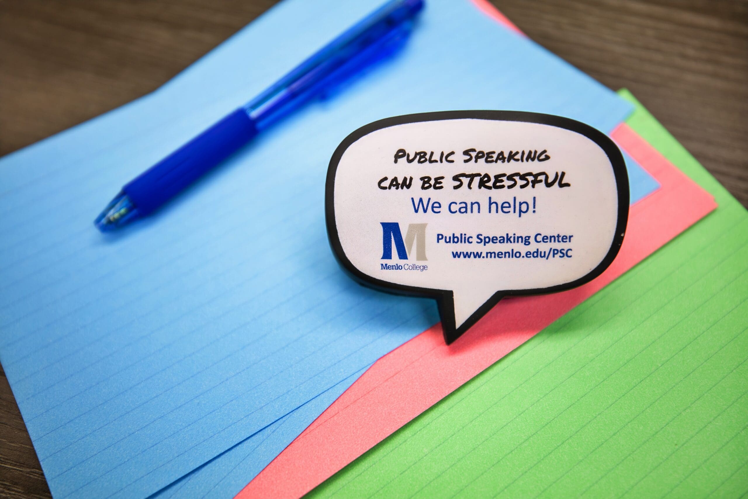 Public Speaking Center - Menlo College